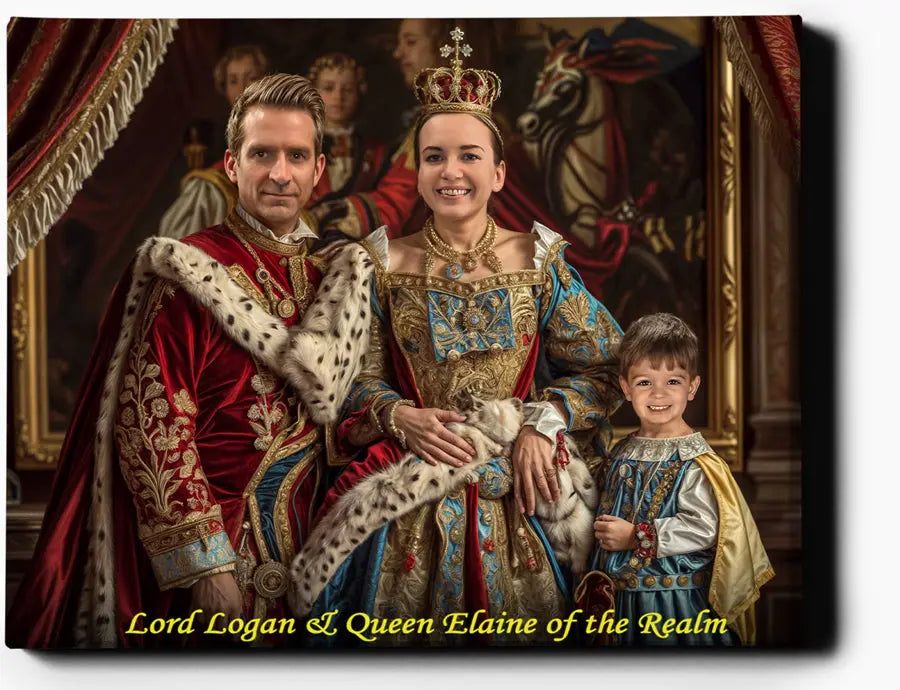 Majestic Dynasty - Custom Royal Portraits - Make Me Royalty -Regal ...