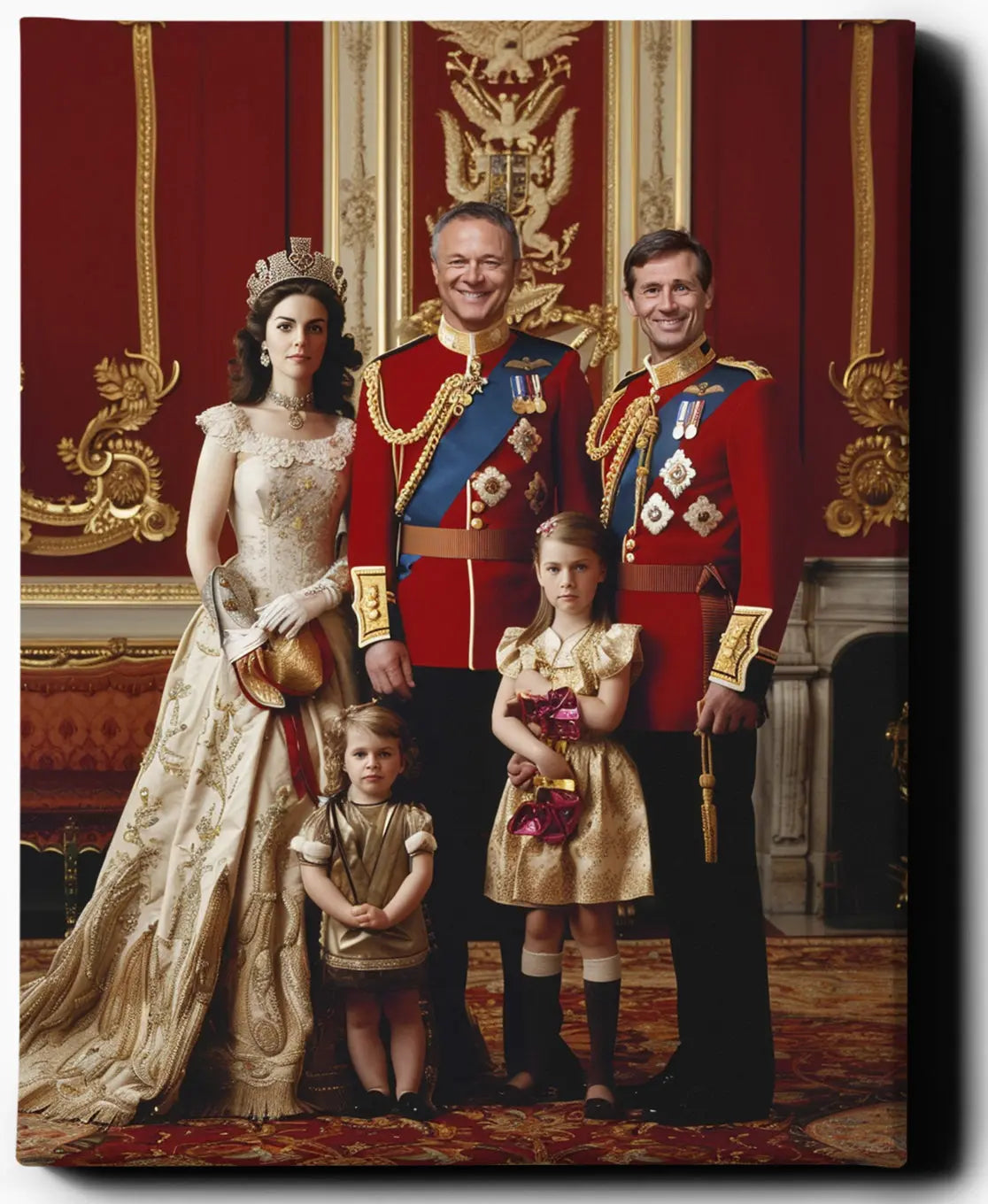 Custom Royal Portraits | Heirs of the Throne: A Royal Family United ...