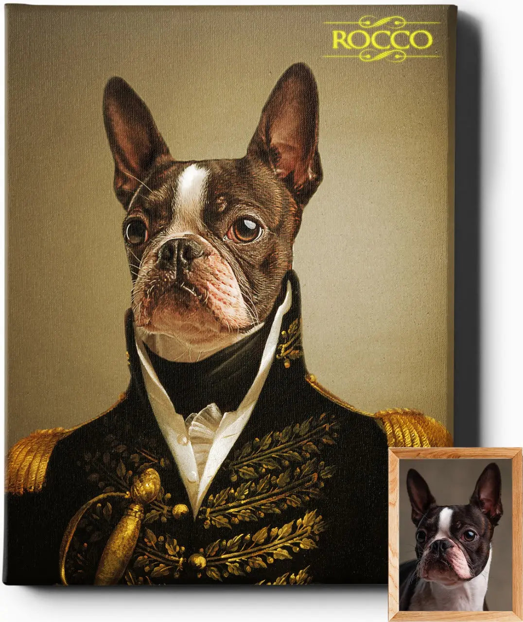The Admiral | Custom Pet Portraits | Custom Royal Pet Portraits – Regal ...