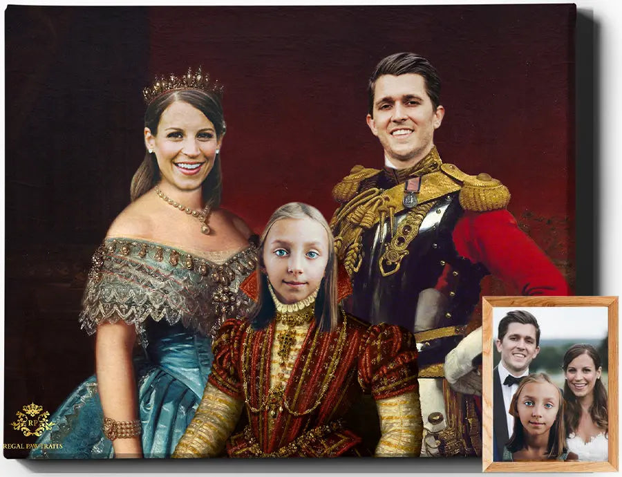 Custom Royal Portraits | The Royal House | Custom Family Portraits ...