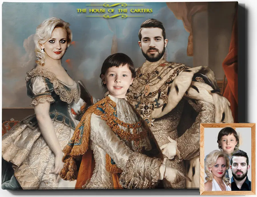 Custom Royal Portraits | The Royal House | Custom Family Portraits ...
