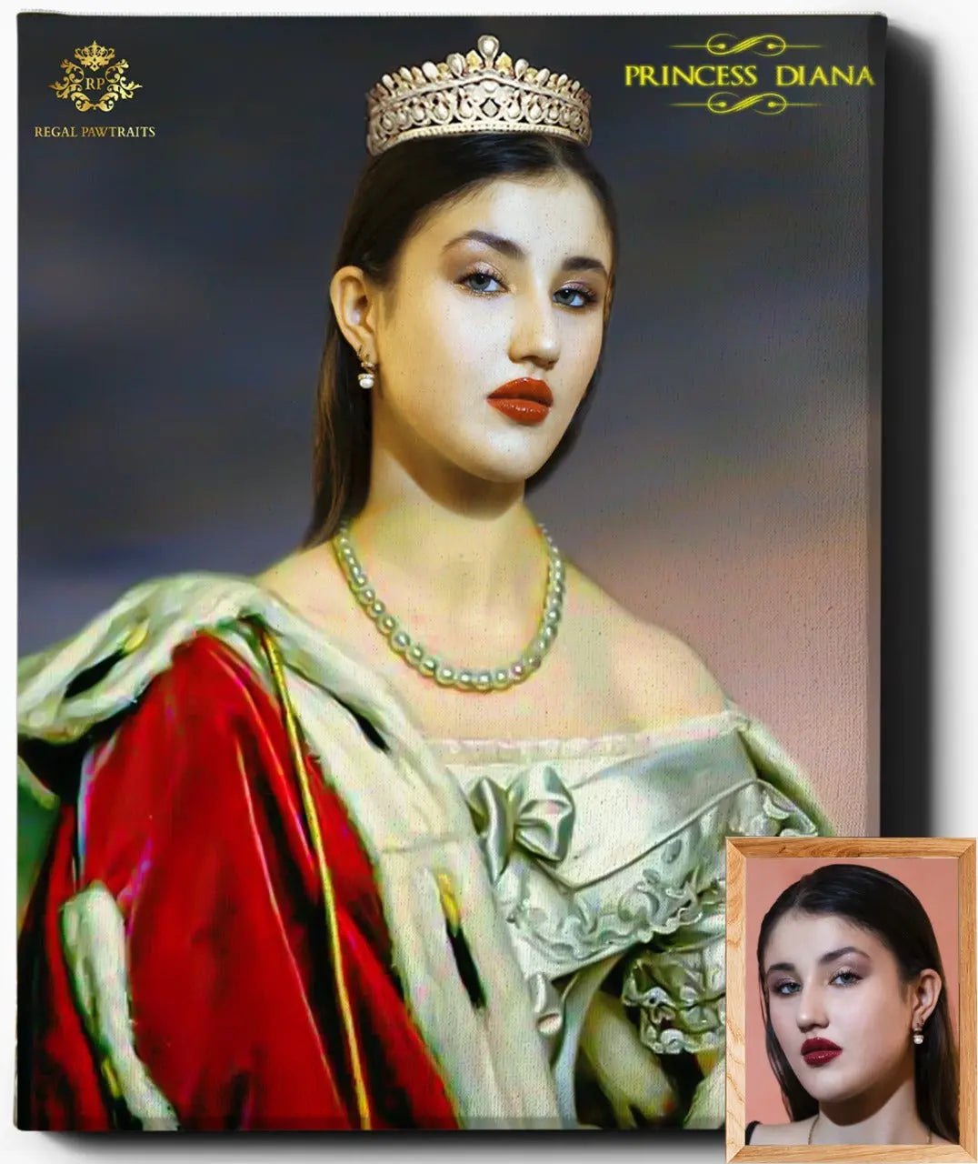 Custom Royal Portraits | Her Majesty | Custom Gift For Her – Regal ...