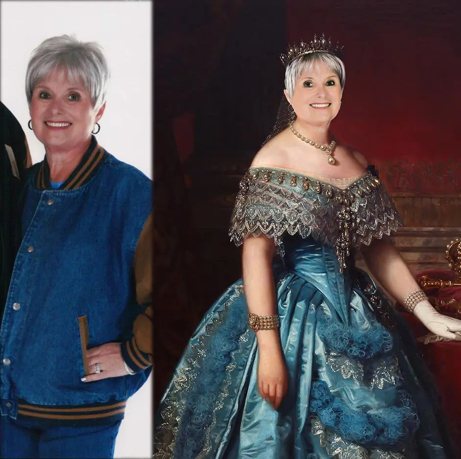 Royal Princess- Custom Royal Portraits-Make Me Royal -Regal Pawtraits