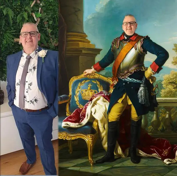 Renaissance King And Queen Painting