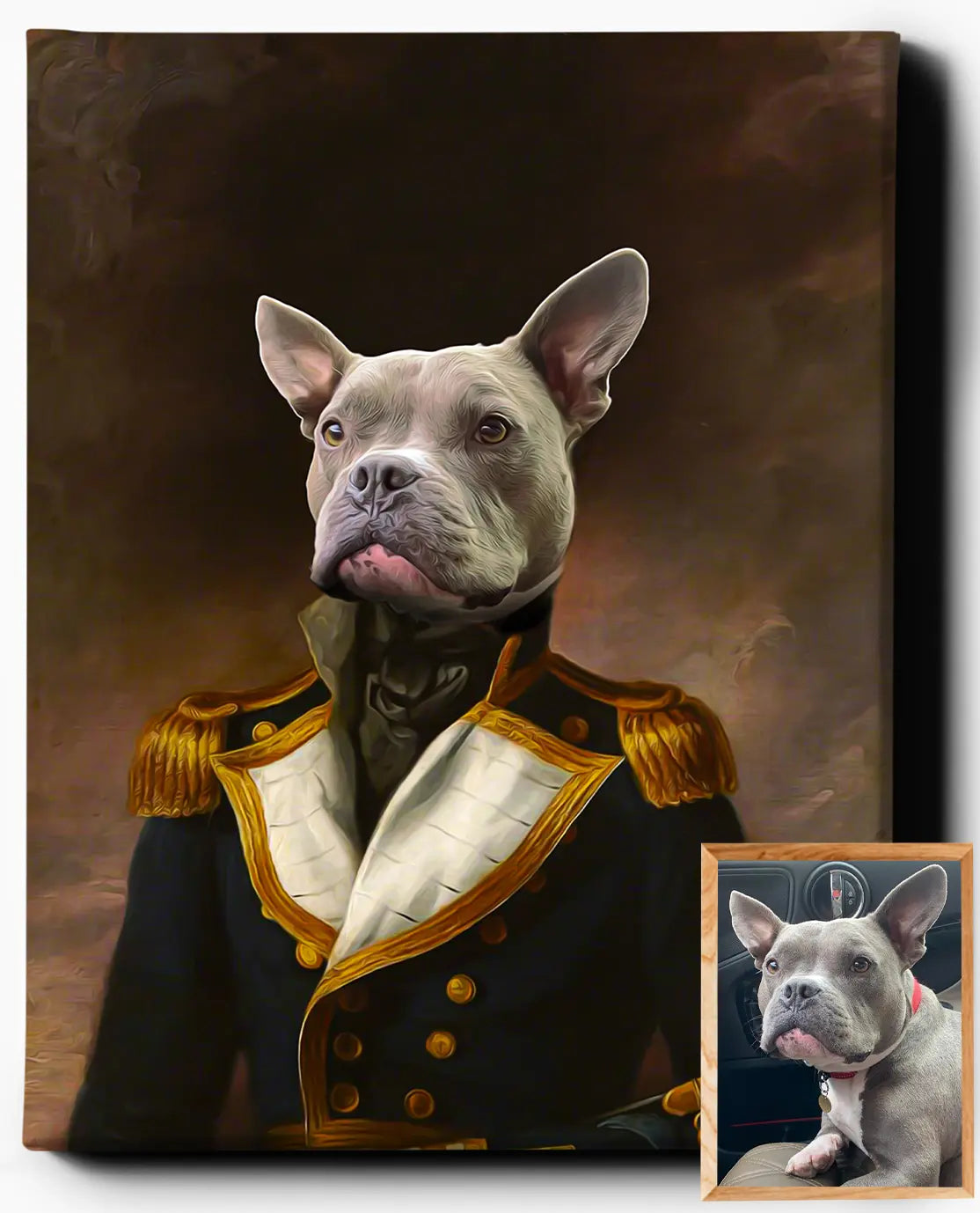 The Royal Admiral | Custom Pet Portrait | Custom Royal Portraits ...