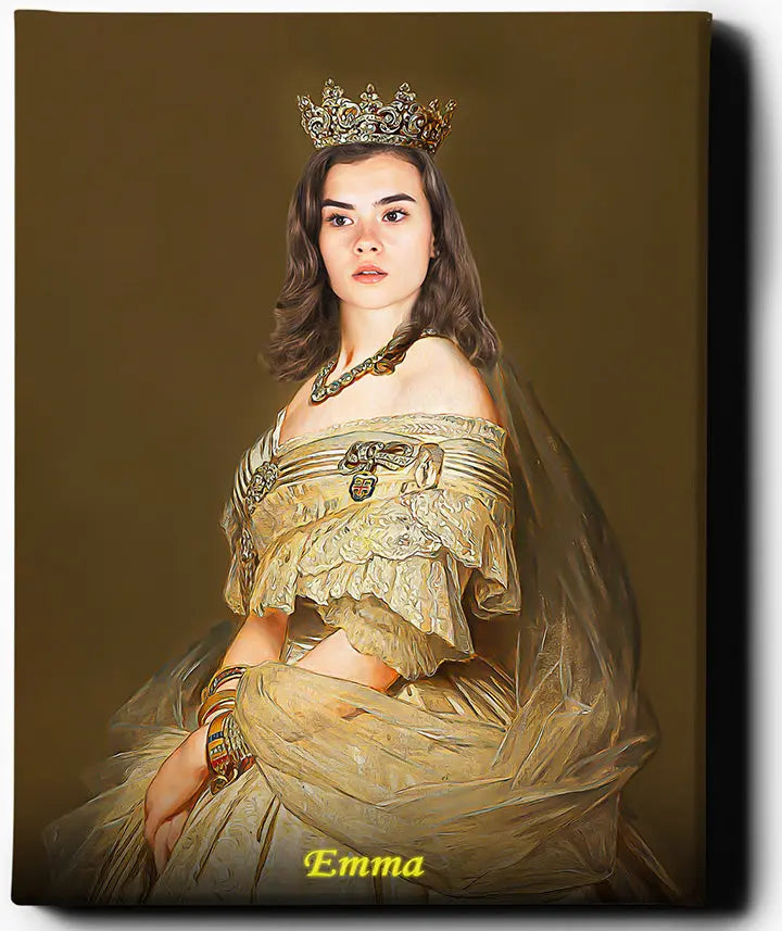 Princess IV - Custom Royal Portraits - Make Me Royal - Regal Pawtraits